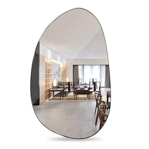 Hamilton Hills Irregular Shaped Wall Mirror - Asymmetrical Accent ...